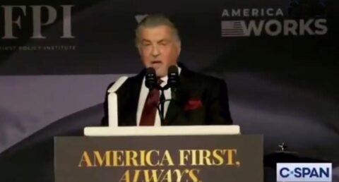 'Second George Washington': Sylvester Stallone Goes Full MAGA at Mar-a ...